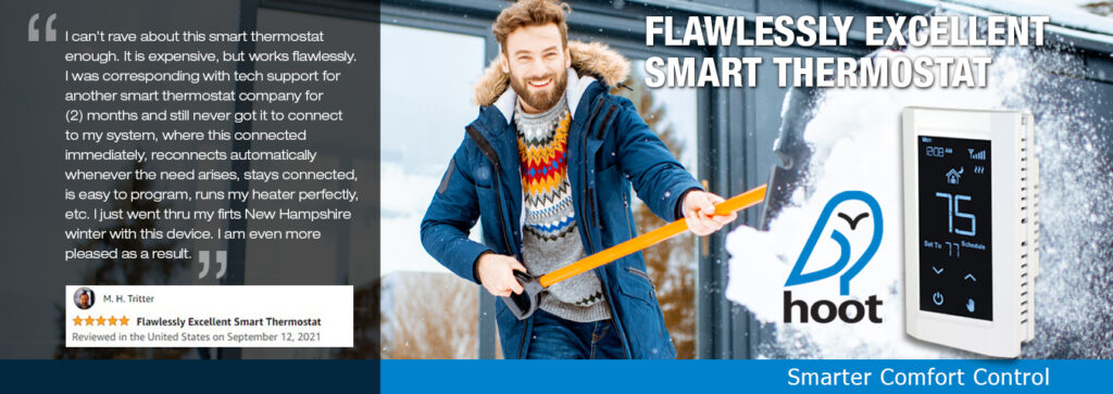 King Electric - MODEL HOOT WIFI - WHITE